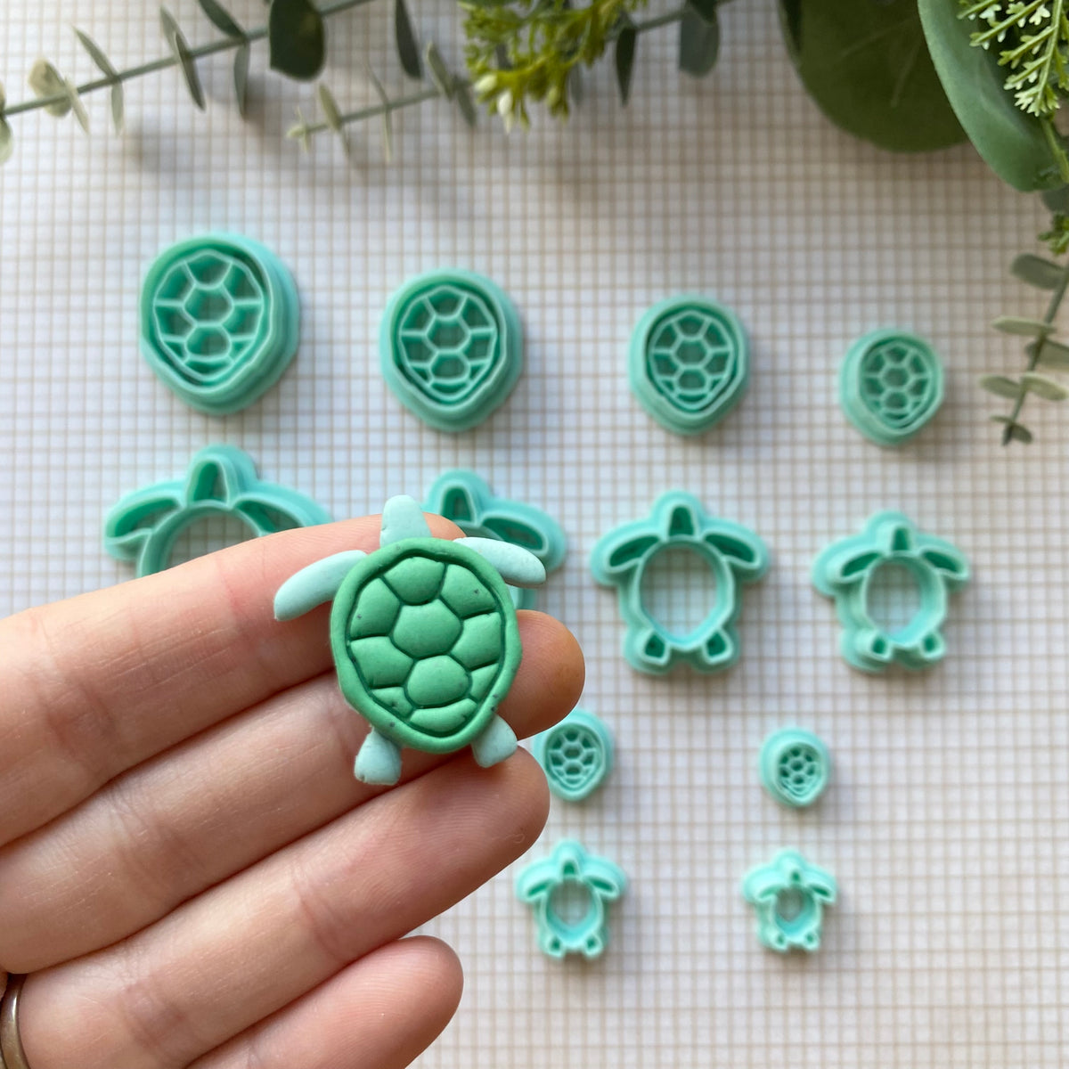 Sea Turtle Cutter Set – MyClayCo