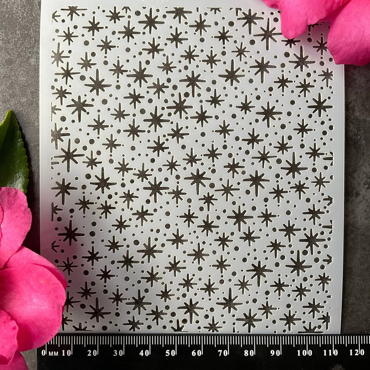 Mini Starry Night Stencil (ST025) – MyClayCo