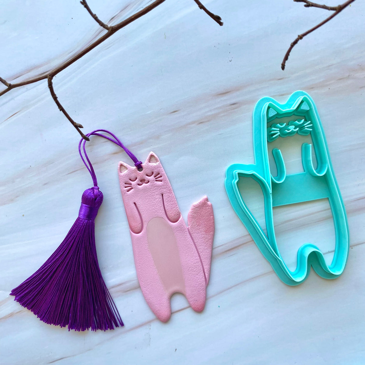 Cat Bookmark Cutter – MyClayCo
