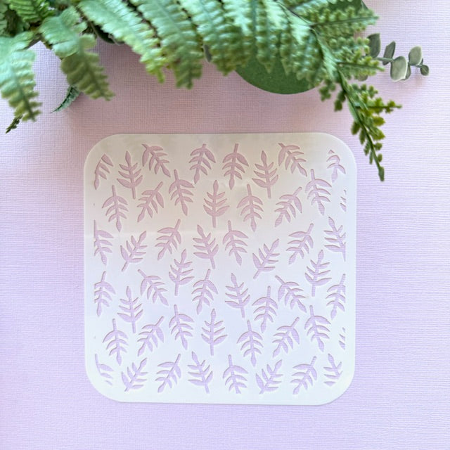Rowan Sprigs Stencil – MyClayCo
