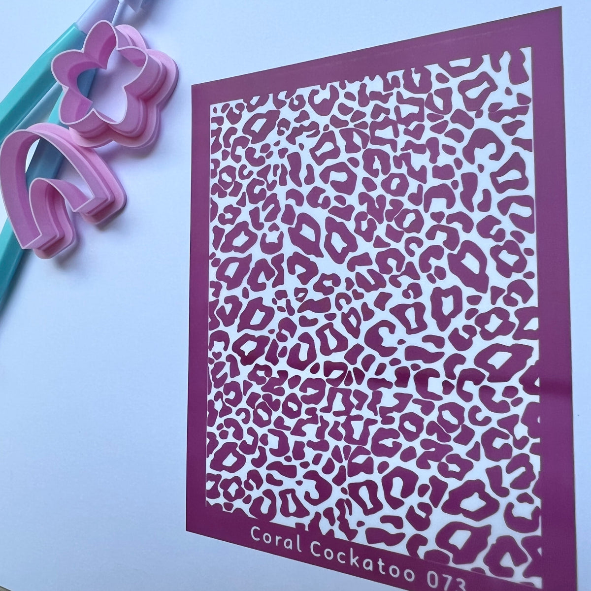 Inverted Mini Leopard Print Silk Screen – MyClayCo