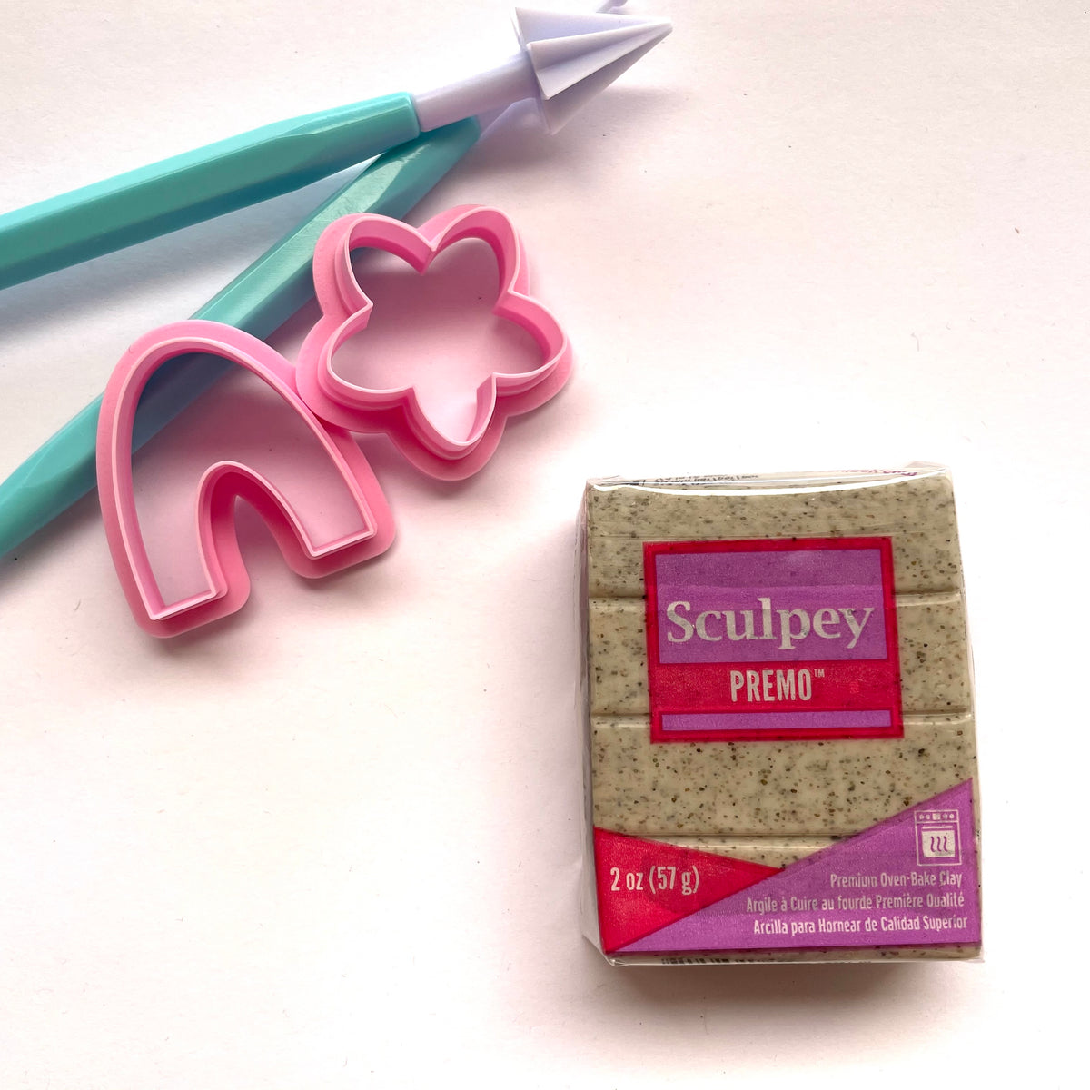 Sculpey Premo - Gray Granite – MyClayCo