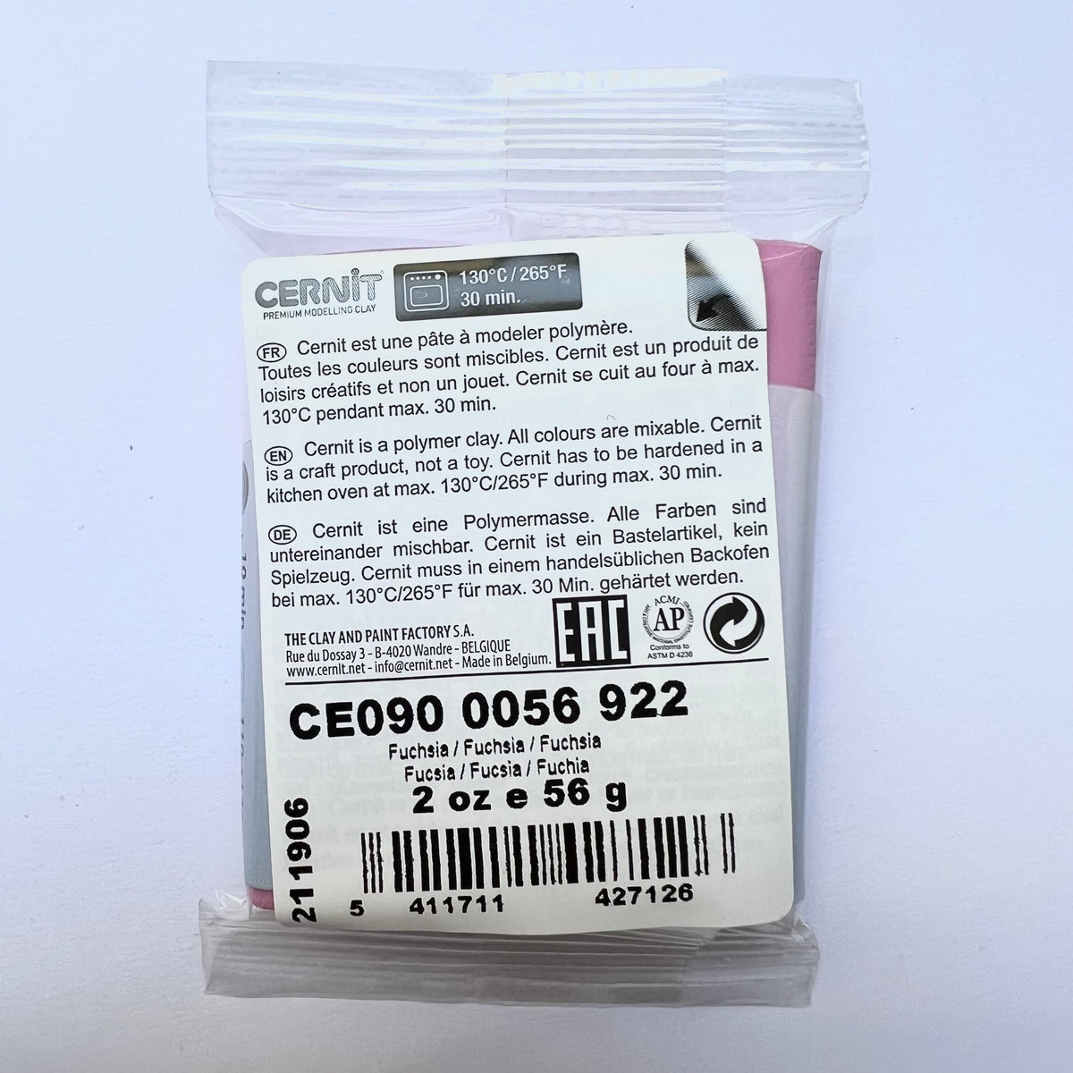 Cernit Number One - Fuchsia – MyClayCo