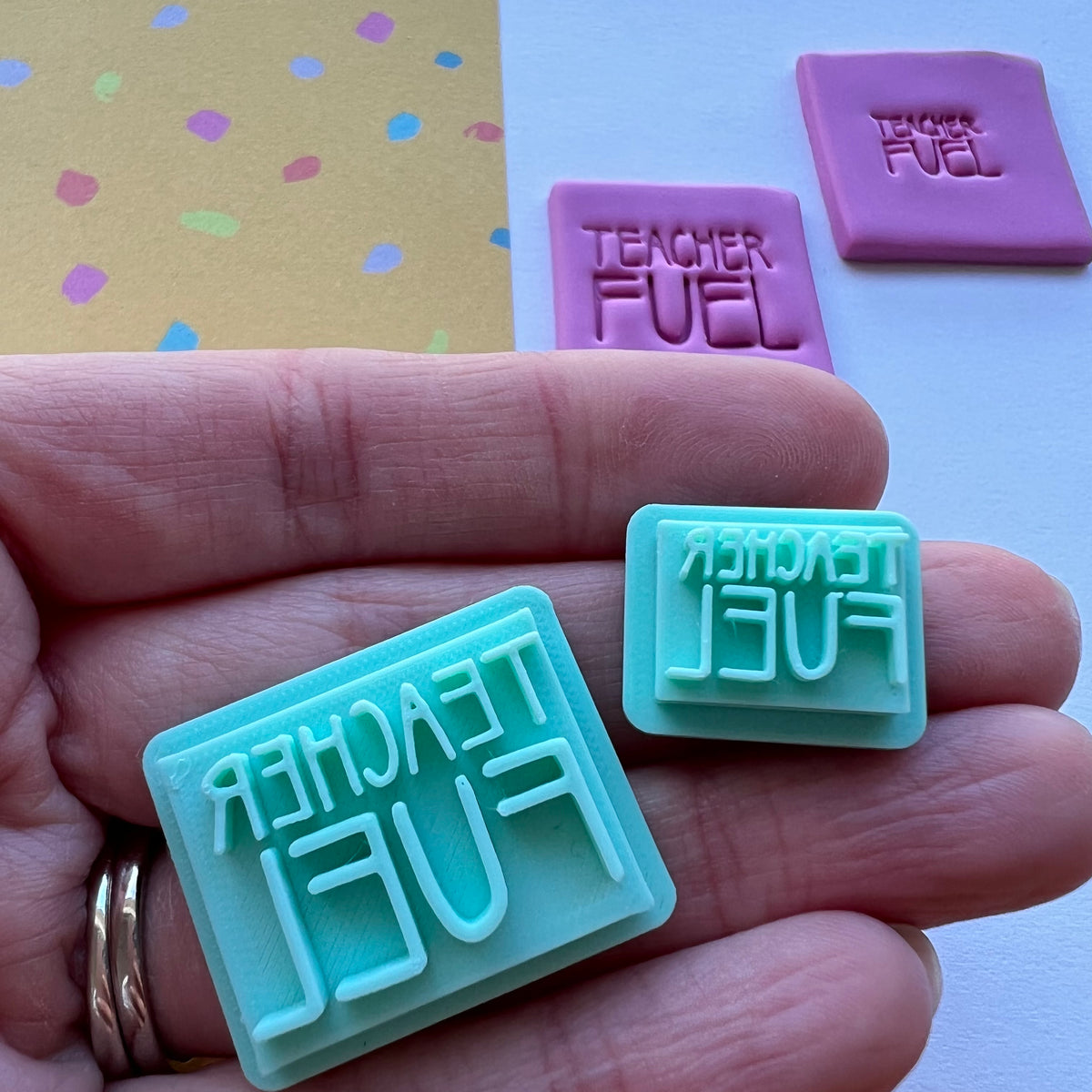Teacher Fuel Stamp – MyClayCo